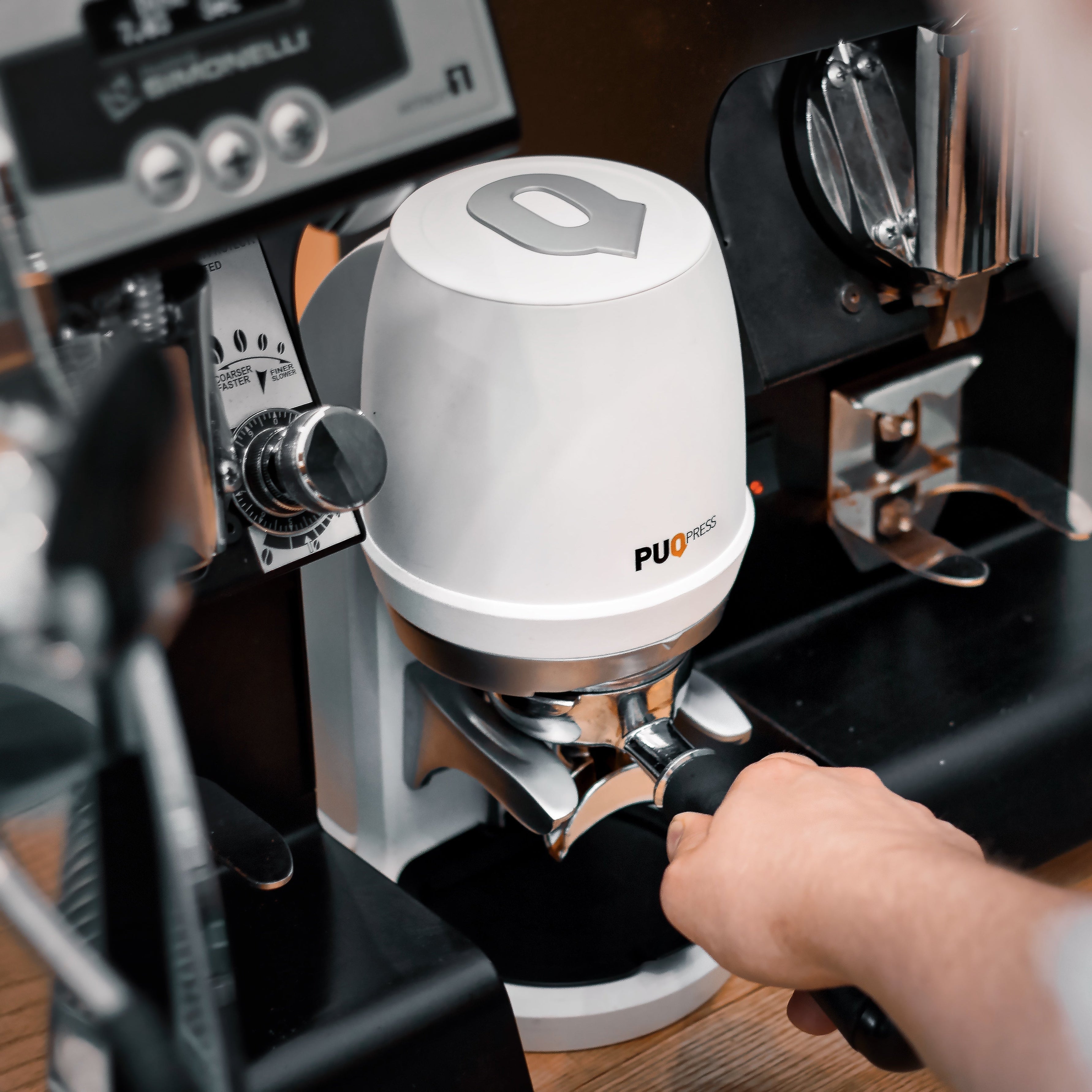PUQ Q2 - Automatic Coffee Tamper | Barista Equip — BaristaEquip